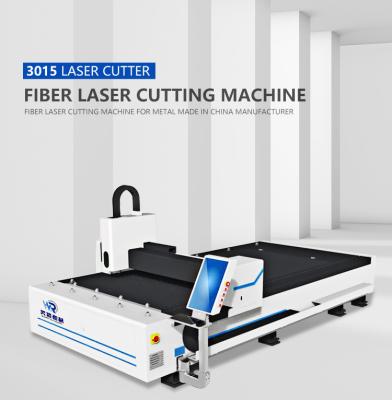 China 3000*1500mm 3000W IPG Fiber Laser Cutting Machine For Metal Signs Labels Crafts for sale