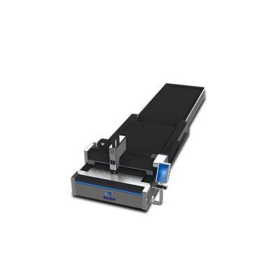 China Stainless Steel Aluminum Metal Head Fiber Laser Cutting Machine for sale