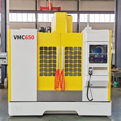 China Vmc650 Cnc 4 Axis Vmc Machining Center Semi Closed Loop Vertical for sale