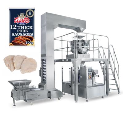 China Chicken Popcorn Granule Packing Machine Premade Pouches Multi Function for sale