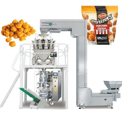 China Chicken Vertical Packing Machine Roll Film Bag Making And Packaging Machine for sale