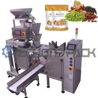 China Doypack Packing Machine With Single Or 2 Head Linear Weighing Packaging Line for sale