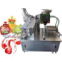 China Double Head Nozzle Bag Filling and Capping Machine with One Person Hanging Bag for sale