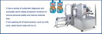 China Eight-station rotary liquid packaging machine prefabricated bag 304/316 stainless steel for sale