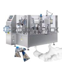 China Eight-station rotary liquid packaging machine prefabricated bag 304/316 stainless steel for sale