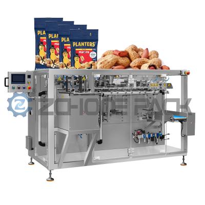 China Sachet Type Shaped Bag Material Packaging Machine Horizontal Premade Bag Granule Solid Food Packaging Machine for sale