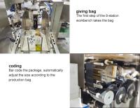 China Eight-station Premade Bag Shrimp Slip Packaging Machine for sale