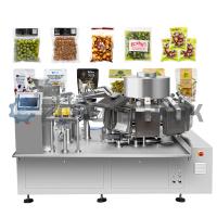 China Fully Automatic Multifunctional Bag-Feeding Rotary Packaging Machine for sale