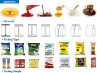 China Vertical Liquid Paste Packaging Machine with Four-Side Sealed Bags Paper/Plastic Film Automatic Filling & Sealing 220V/380V for sale