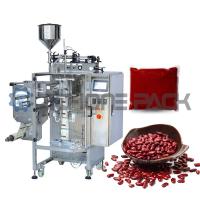 China Fully Automatic PLC-Controlled Vertical Packaging Machine for Food Liquid Filling, Labeling, and Multi-Function Roll Film Pouch Making for sale