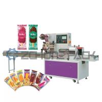 China Semi-automatic Pillow Packaging Machine for Vegetables, Fruits, and Bread for sale