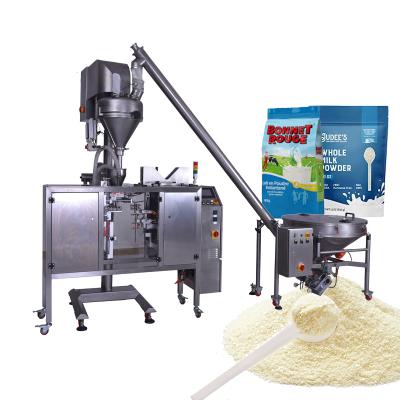 China Automatic Weighing and Spoon Placement for Each Bag of Milk Powder Packaging Machine with Screw Meter for sale