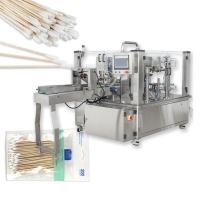 China Automatic Cotton Swab Packaging Machine: Automatic Counting, Conveying, Feeding, Bagging, and Sealing for sale