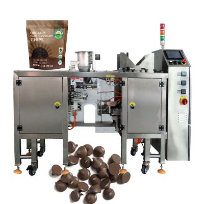China Automatic Zipper Stand-Up Pouch Packaging Machine with Bearing for Food Granules/Solids Plastic Film Packaging for sale