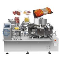 China Fully Automatic Premade Bag Vacuum Rotary Packaging Machine for sale