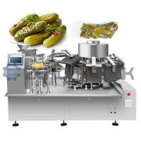 China Fully Automatic Premade Bag Vacuum Rotary Packaging Machine for sale