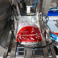 China Fully Automatic Multi Head Weigher Rotating Balloon Packing Machine for sale