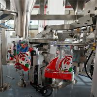 China Fully Automatic Multi Head Weigher Rotating Balloon Packing Machine for sale