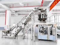 China Pet Snacks, Chew Balls, Cat Food, Dog Food, and Animal Feed Rotary Packaging Machine for sale