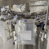 China Rotary Premade Pouch Packing Machine with 4-Head Weigher for Sugar Salt Coffee Granules Snacks Auto Weighing Sealing for sale