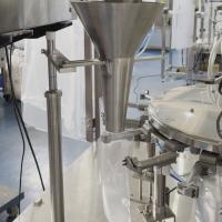 China Rotary Premade Pouch Packing Machine with 4-Head Weigher for Sugar Salt Coffee Granules Snacks Auto Weighing Sealing for sale