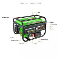 China Low Oil Alert System Small Gasoline Generator Quiet Convenient 13L for sale