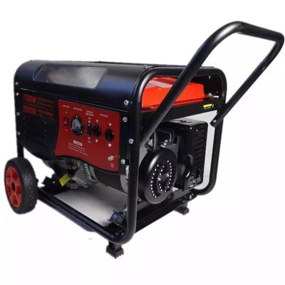 China Quiet And Convenient Small Gasoline Generator 220/380V 50/60HZ for sale