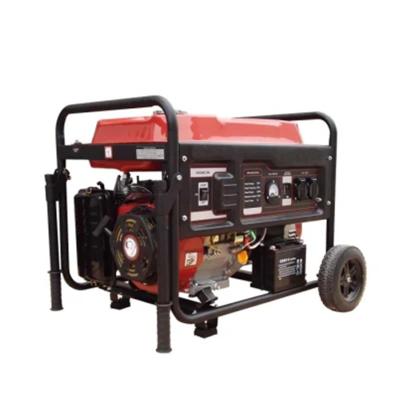 China 4 Stroke Air Cooled Engine 13HP Electric Quiet Gasoline Generator 5kw Portable for sale