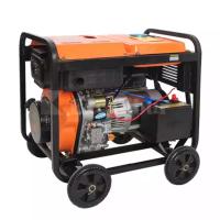 China 10 Kva 3kw Open Diesel Generator Recoil Start Electric Start for sale