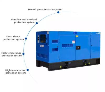 China 100kw Soundproof Rainproof Silent Genset 110/220V 220/380V 230/400V for sale