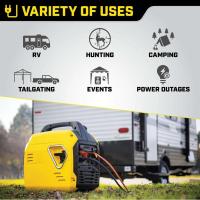 China Quiet Fuel Tank Butane 1.3kVA Portable Micro Generator 1000W for sale