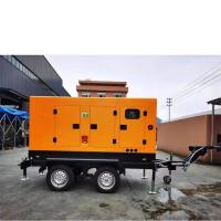 China 40kw 50kva Super Quiet Mobile Diesel Generator Set Can Be Used In Factories for sale