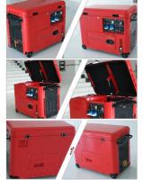 China Four Stroke 3kva Portable Outdoor Diesel Generator Cummins Horizontal Bar for sale