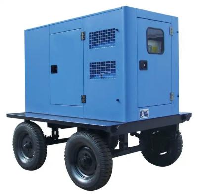 China Small Household Portable Silent Diesel Generator Cummins 20KVA / 30KVA for sale