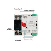 China Generator Accessories Automatic Transfer Switch ATS Model VSQ3-120A for sale