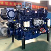 China Four Stroke Water Cooled Marine Diesel Engine 500hp For Large Ships for sale