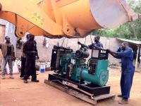 China 4 Cycle Diesel Generator 1500 rpm , Single Bearing , 4-Cycle , 4 Wires for sale