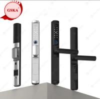 China Wifi Fingerprint Code Magnetic Electronic Intelligent Door Lock 38-90mm for sale