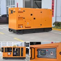 China 125kva Silent Diesel Generator Sets Sold For Community Use for sale