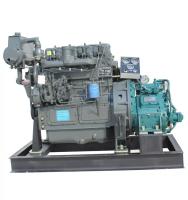 China 90KW Water Cooled Marine Diesel Generators 1500rpm / 1800rpm for sale