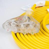 China Generator PVC Power Cord , 25Ft Generator Power Extension Cord 50 Amps for sale