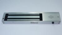 China Buzzer 12 / 24VDC Electromagnetic Door Lock Zinc 800LBs Holding Force for sale