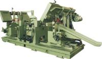 China Double Head 4X2kw 1600mm Horizontal Wood Band Saw Machine Auto Feed for sale
