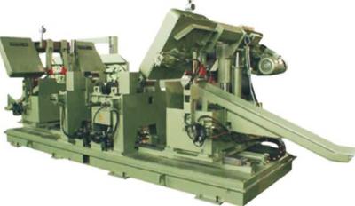 China Double Head 4X2kw 1600mm Horizontal Wood Band Saw Machine Auto Feed for sale