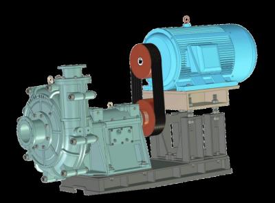 China X80ZBYL-450 90kw Horizontal Centrifugal Slurry Pump 1480rpm 80mm Outlet for sale