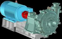 China Industrial 30kw Horizontal Slurry Pump Anti Abrasion 100ZBD-400 288m3/h 50m Head for sale