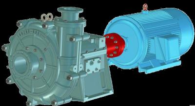 China Corrosion Resistant Sewage Sludge Pump 1042 m3/h Slurry Transfer Pump 250ZBD-630 for sale