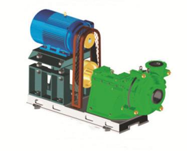 China Anti Rust Heavy Duty Sludge Pump 250NJ-740 980rpm 720m3/h Thick Slurry Pump for sale