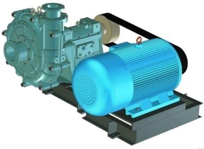 China Horizontal 18.5kw Mud Slurry Pump 150ZBQ-315 1480rpm Hydraulic Slurry Pump for sale