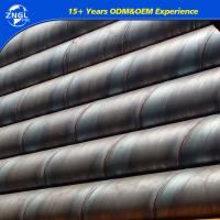 China Stocked 219-2420mm Large Diameter Spiral Carbon Steel Welding Pipe for Gas Used Area for sale